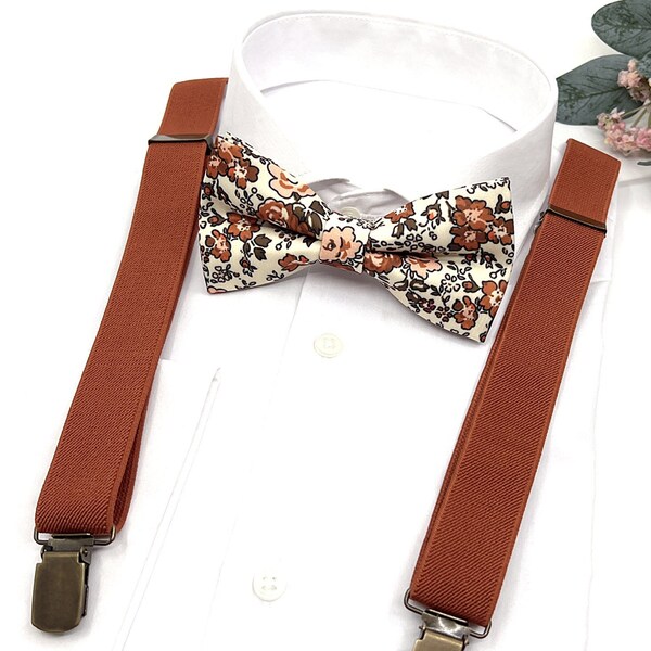 Bow Tie Suspenders - Etsy