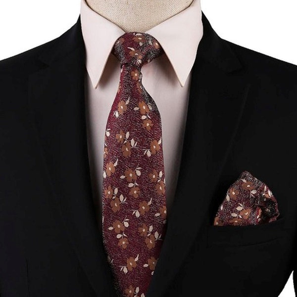 Floral Necktie - Etsy
