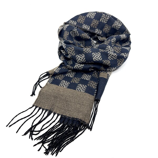 Navy Blue Scarf - Etsy