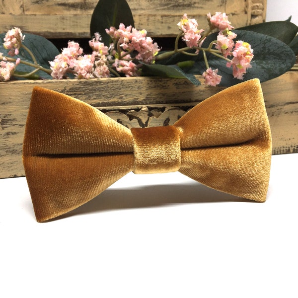 Gold Bow Tie - Etsy