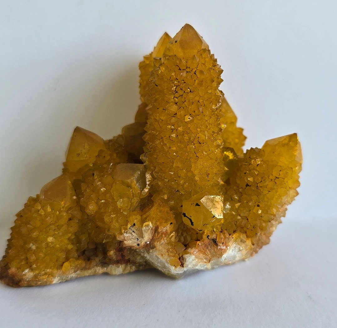 Quartz Sunshine Golden Healer Crystal Cluster Metaphysical Mineral ...