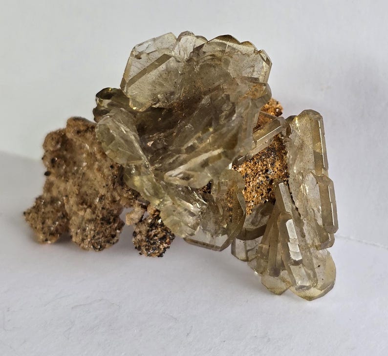 Golden Barite From Peru, Specimen # 7152 - Etsy