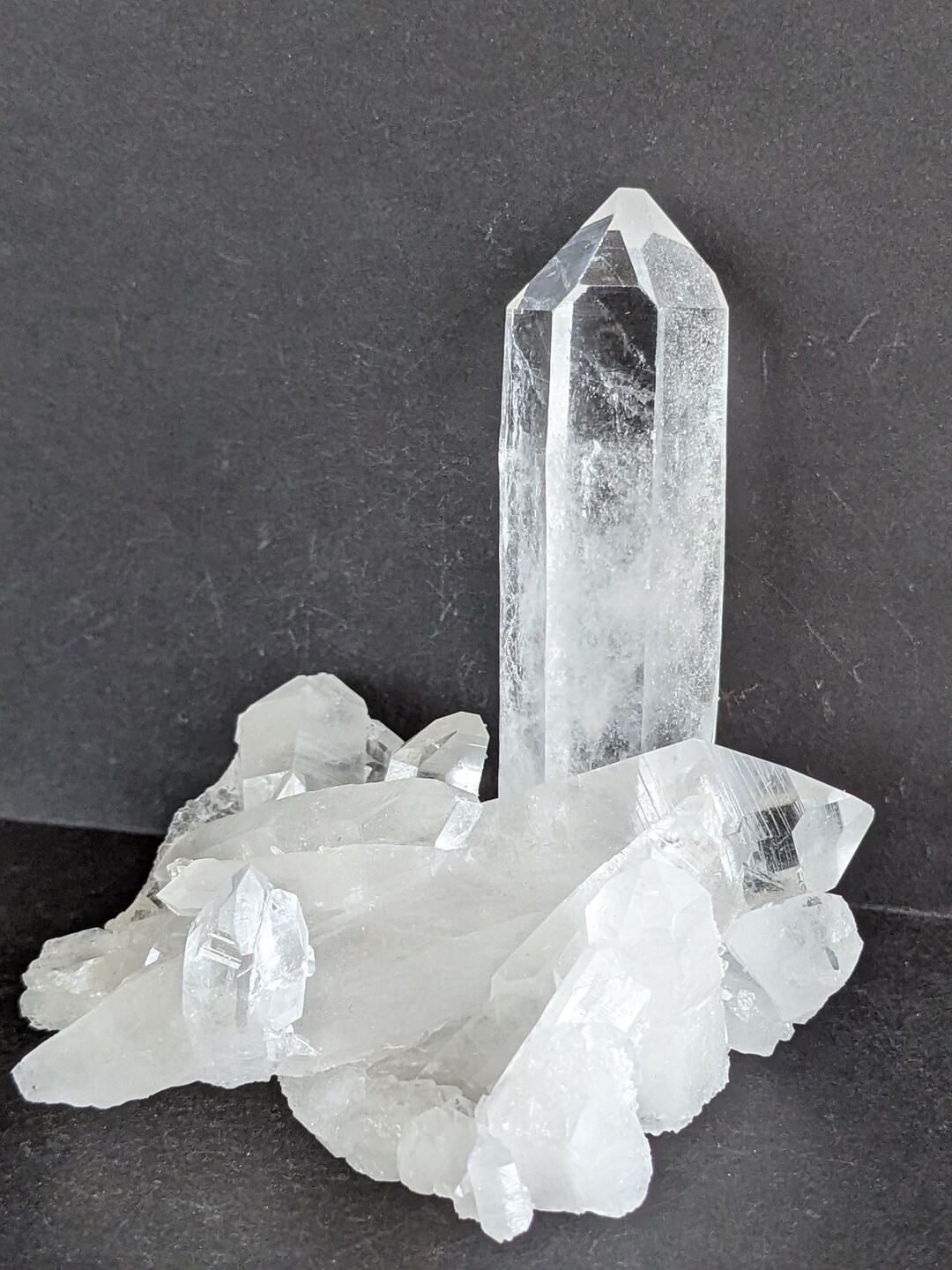 Clear Quartz Crystal-collier Creek- Arkansas Cluster-metaphysical ...