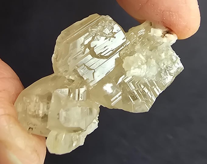 Fluorescent Cerrusite Crystal From Mibladen Morocco- Metaphysical and ...