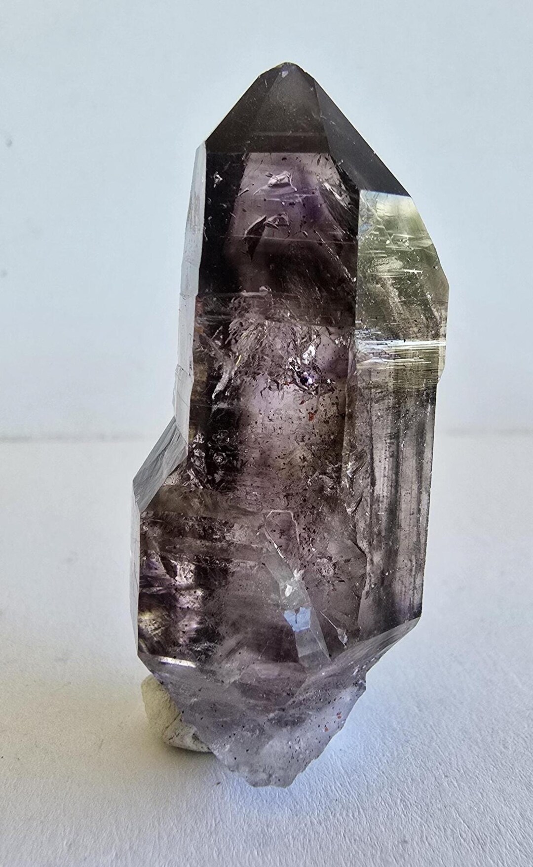 Shangaan Smoky Amethyst Quartz Scepter Crystal -zimbabwe- Metaphysical ...