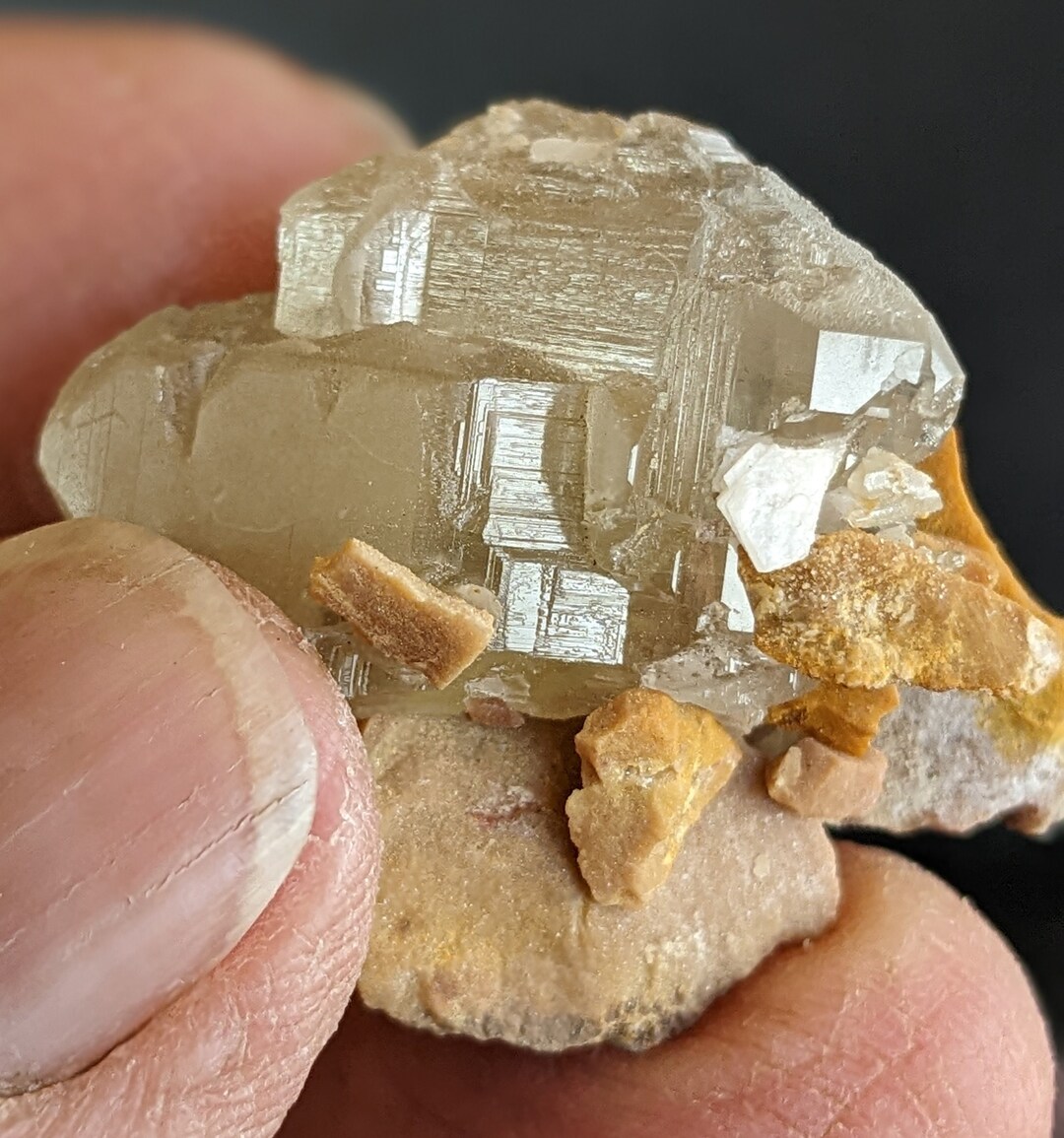Fluorescent Cerrusite Specimen From Mibladen Morocco Metaphysical and ...