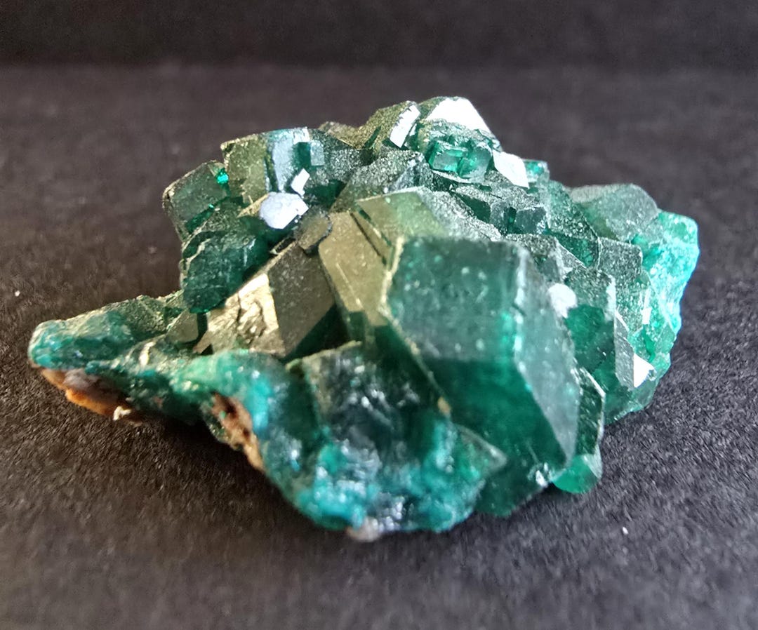 Dioptase From Republic of Congo- Metaphysical and Mineral Specimen ...