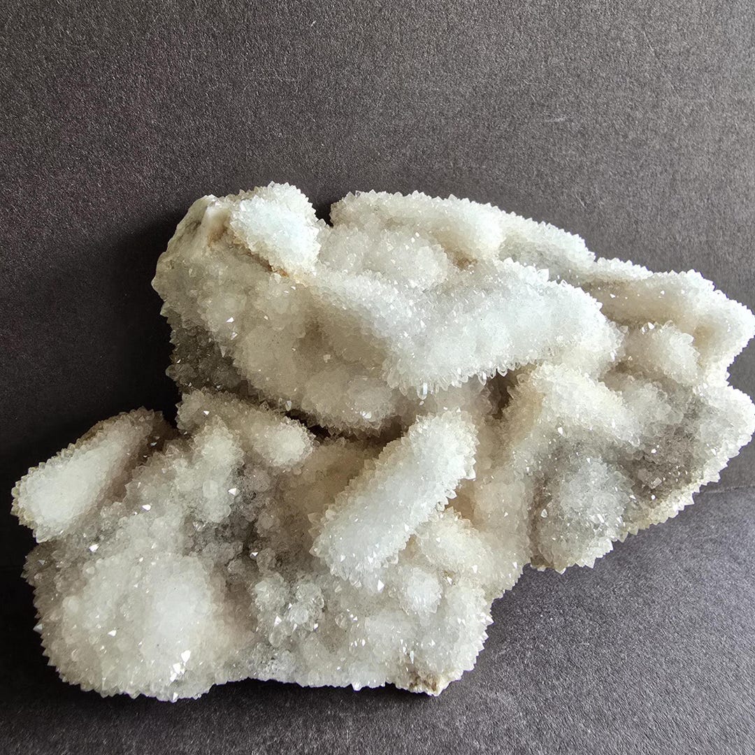 Quartz Pseudomorph Anhydrite- Gypsum- From the Ouray Colorado Rocky ...