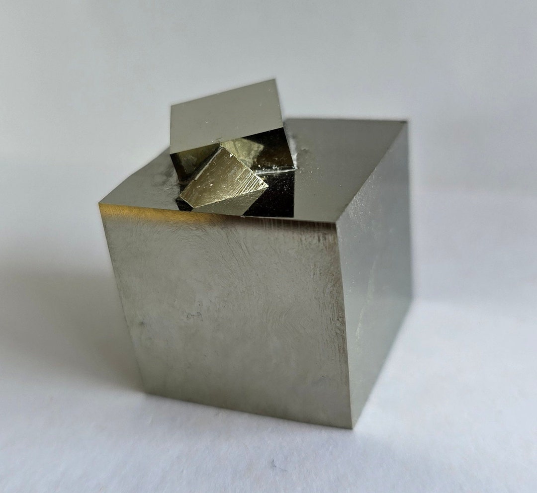 Cubic Pyrite Crystals- Spain- Metaphysical and Mineral Specimen #3013 ...