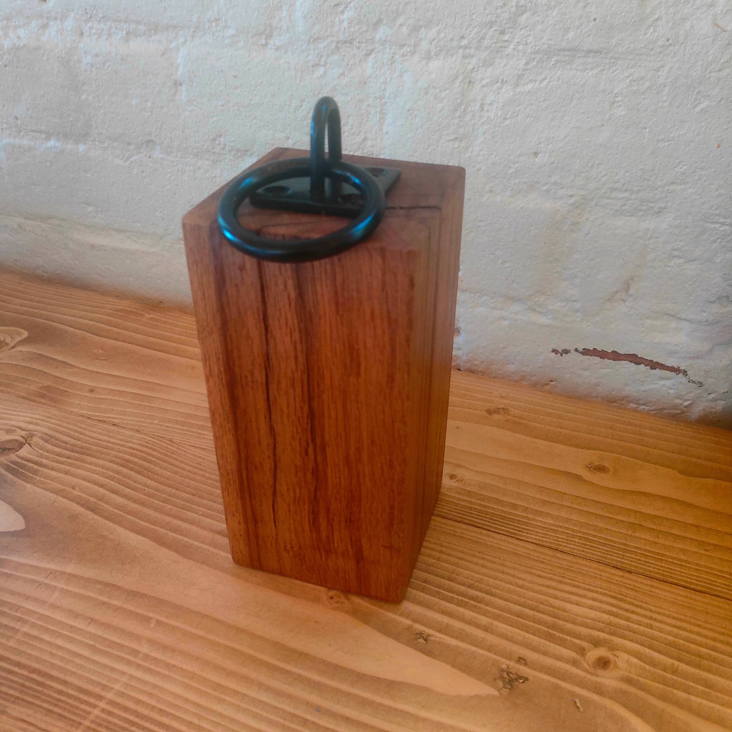 Solid Oak Door Stop Rustic Door Block Stopper Heavy Handcrafted ...