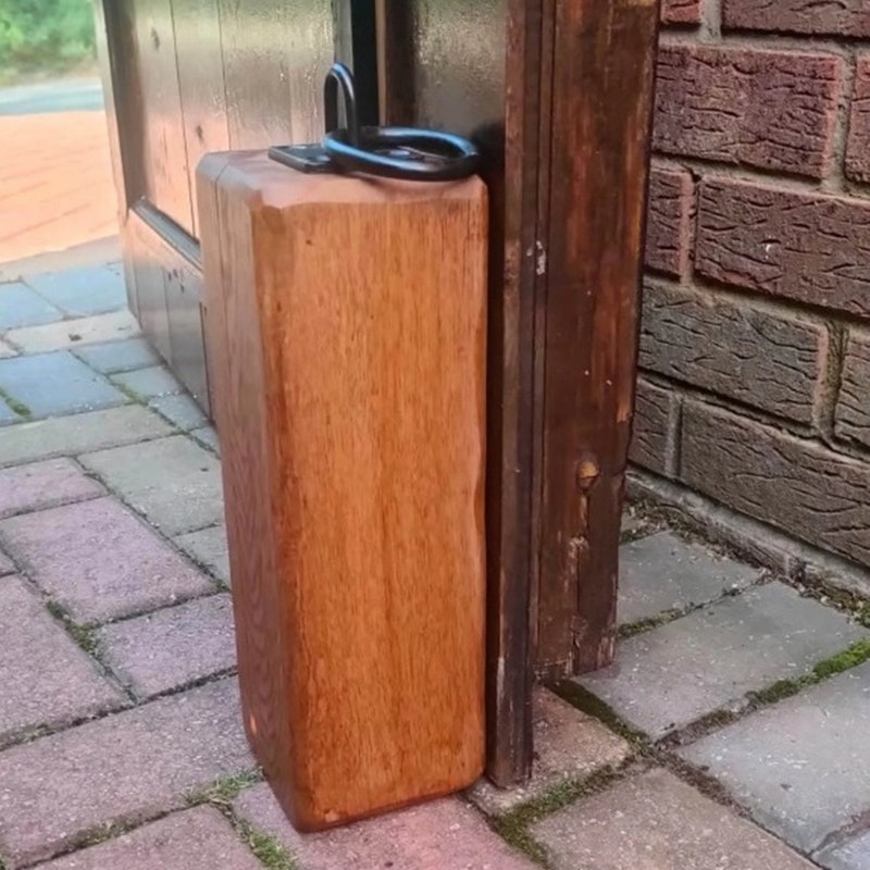 Rustic Door Stop - Etsy