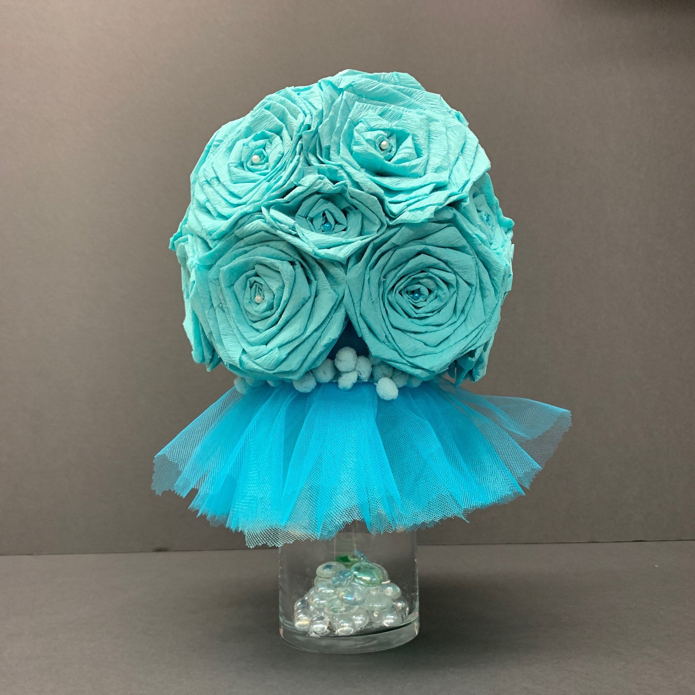 Paper Flowers table decor Wedding Table Decorations Baby | Etsy