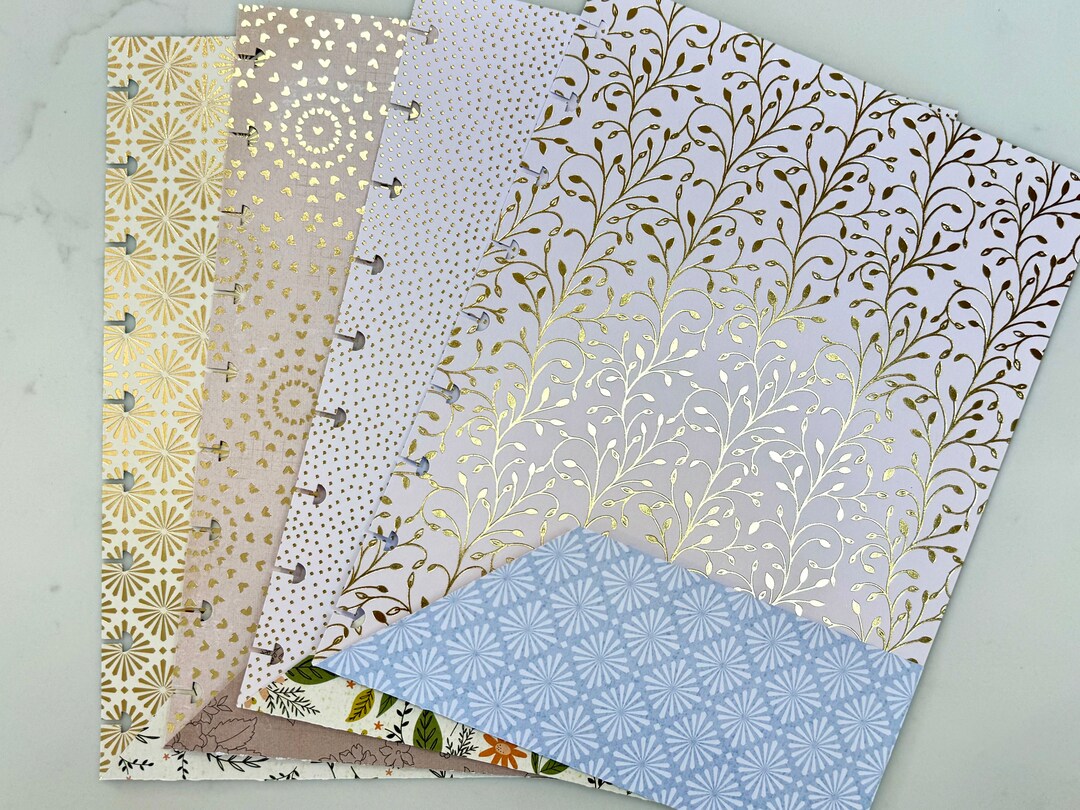 9 Hole CLASSIC Sized Pocket Folders for Happy Planner Planner Insert ...