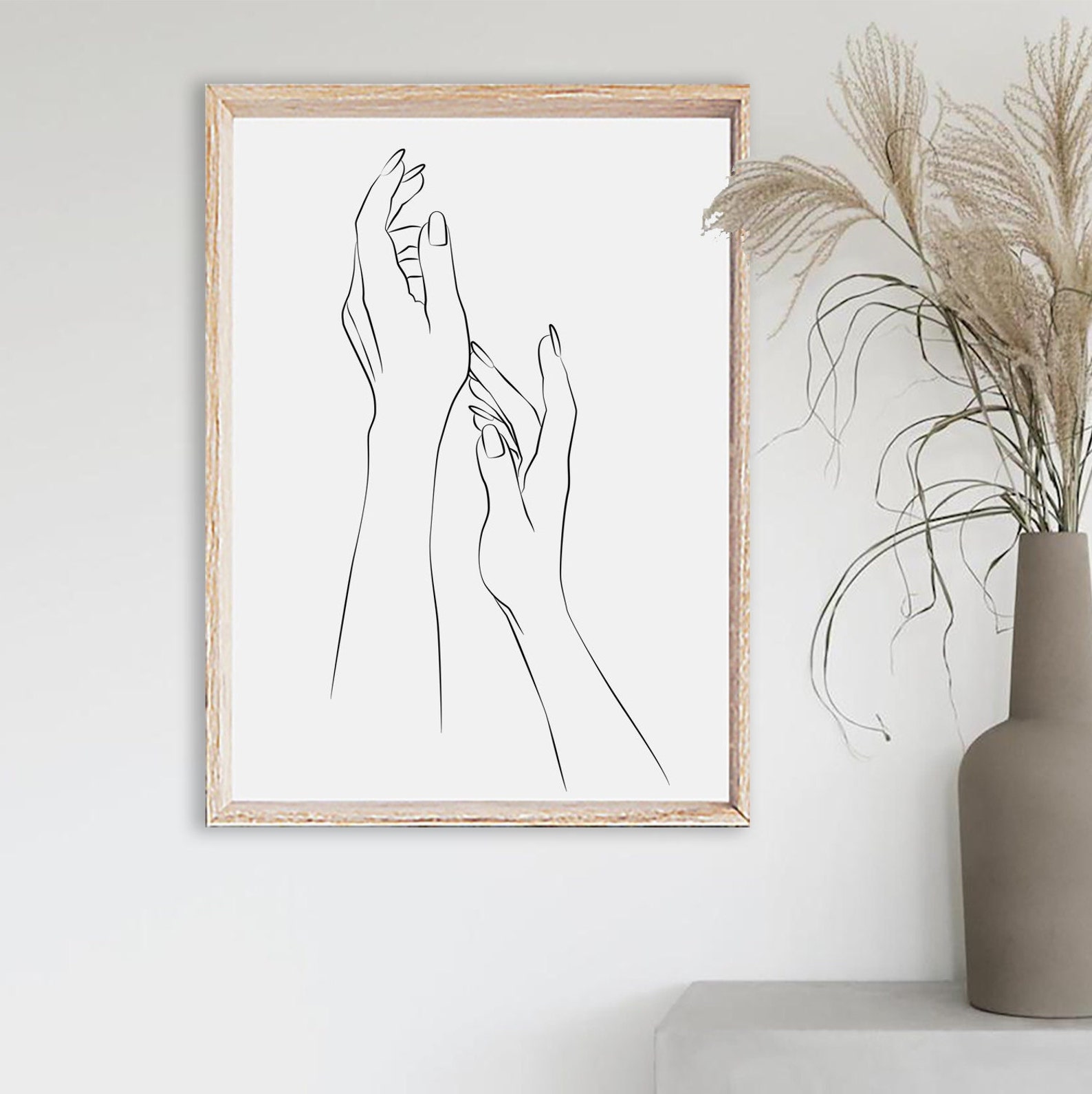 Hands Line Art, Nails Svg, Line Art Svg, Girly Wall Art, Beauty Svg, Salon Wall Art, Line Art ...