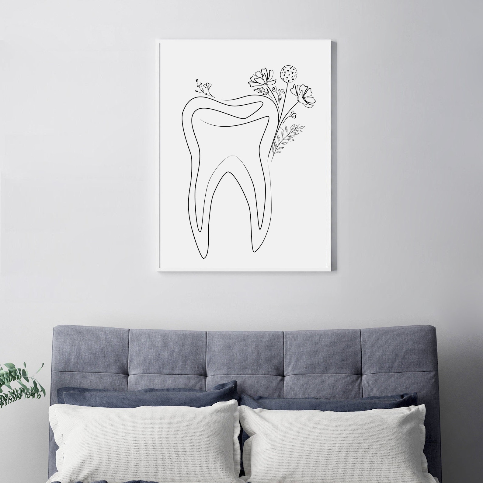 Tooth Art, Dentist Wall Art, Teeth Art Print, Dental Art, Stomatology ...