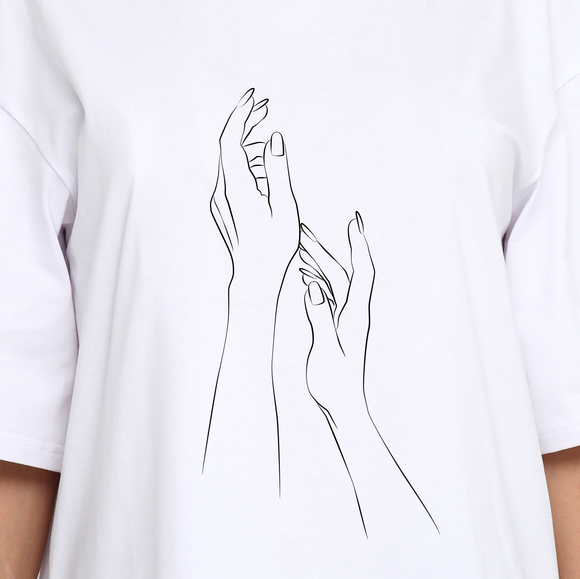 Hands Line Art, Nails Svg, Line Art Svg, Girly Wall Art, Beauty Svg, Salon Wall Art, Line Art ...