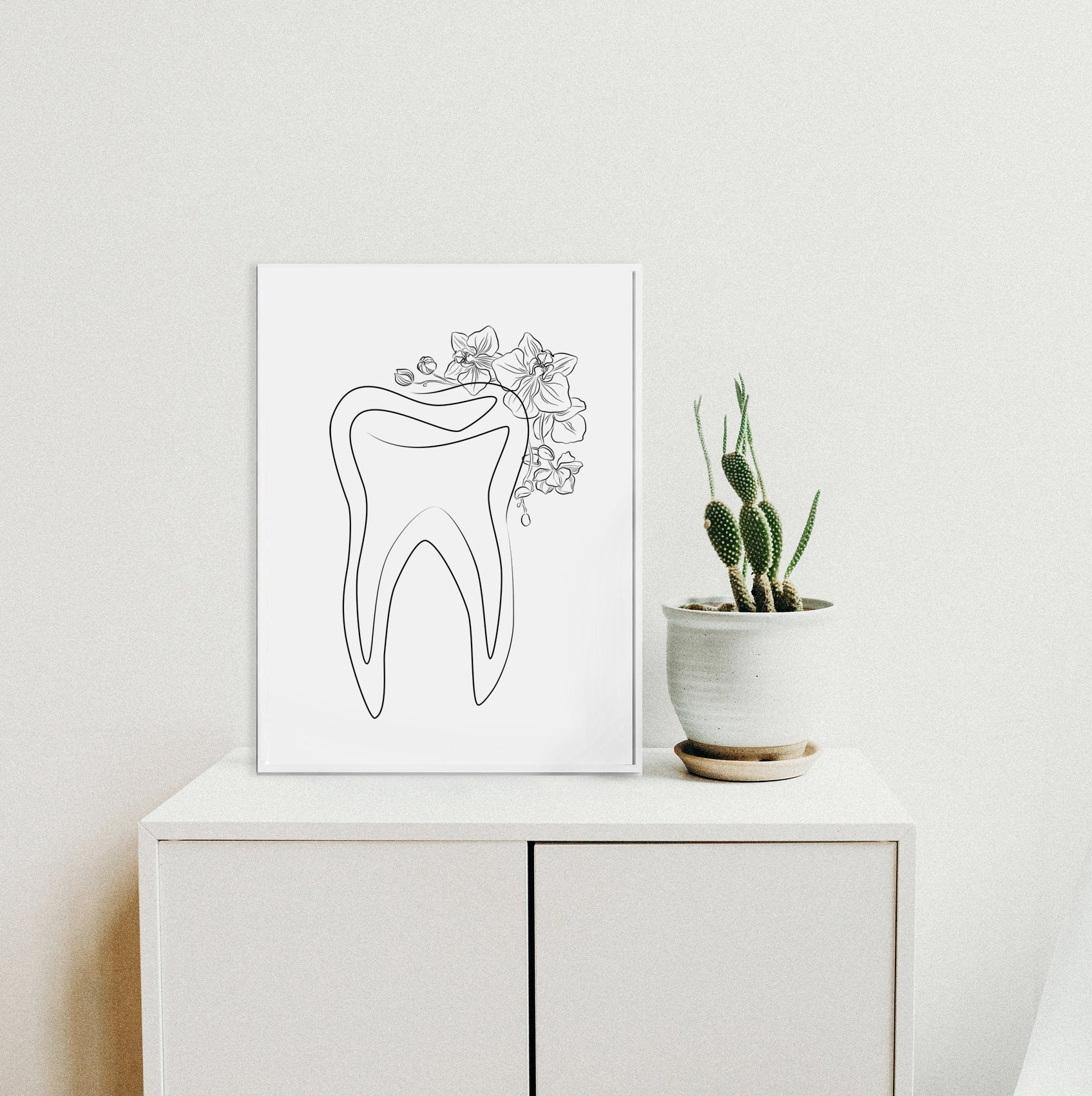 Tooth Art, Dentist Wall Art, Teeth Art Print, Dental Art, Stomatology ...