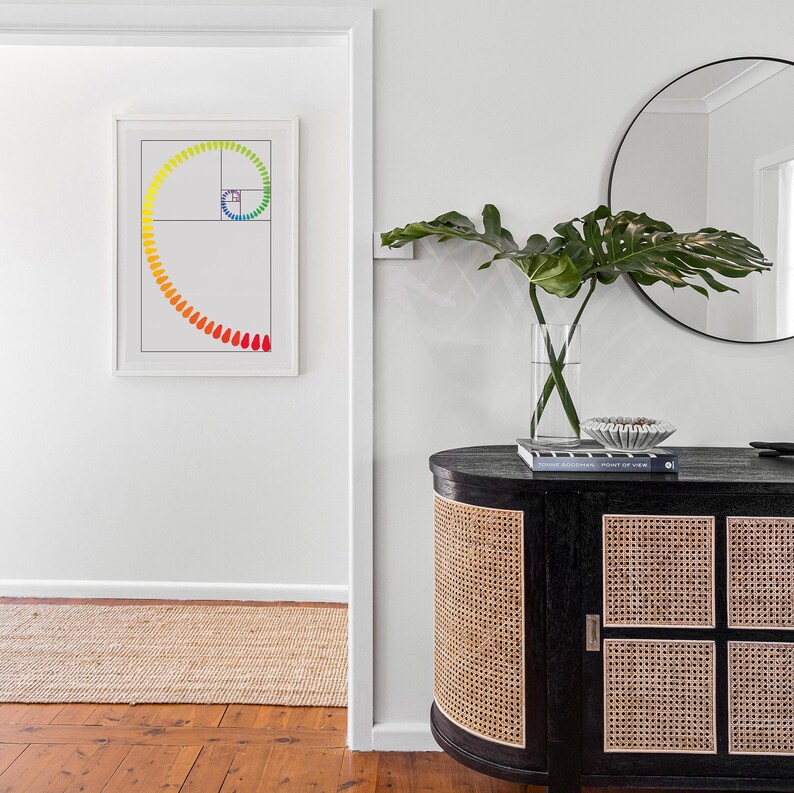 Golden Ratio Art Fibonacci Wall Art Renaissance Art - Etsy
