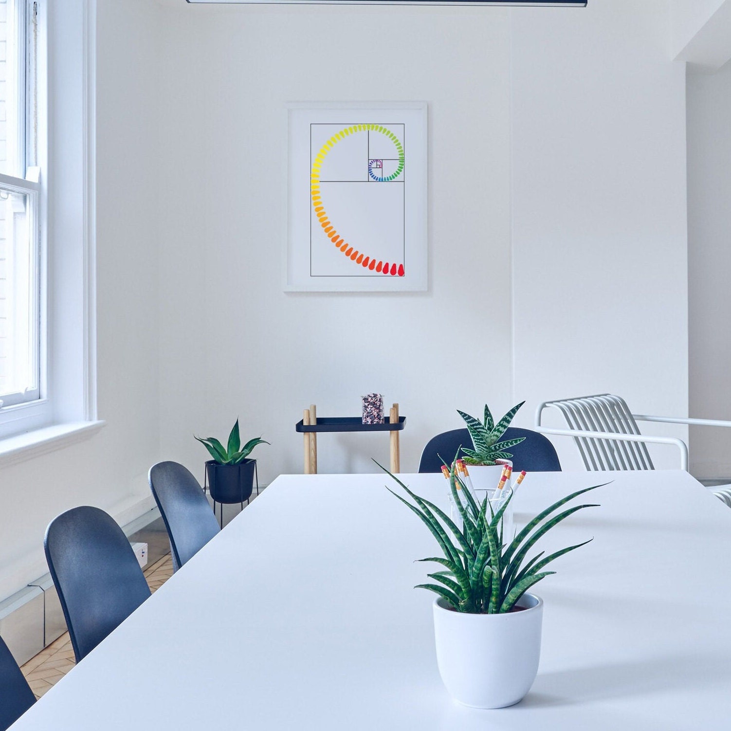 Golden Ratio Art Fibonacci Wall Art Sacred Geometry Art - Etsy