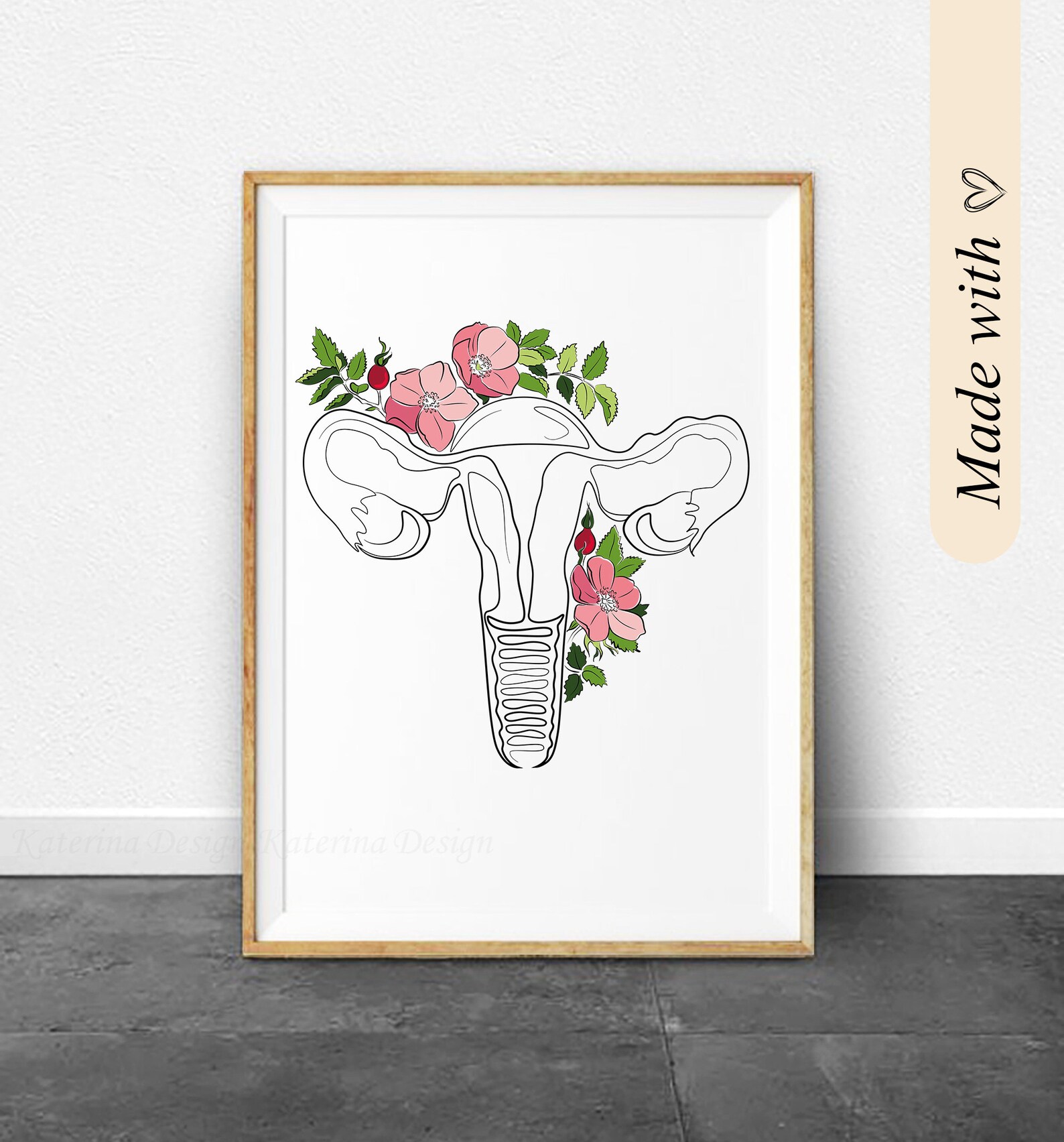 Uterus Png Anatomy Poster Gynecologist Gift Human Anatomy - Etsy Ireland
