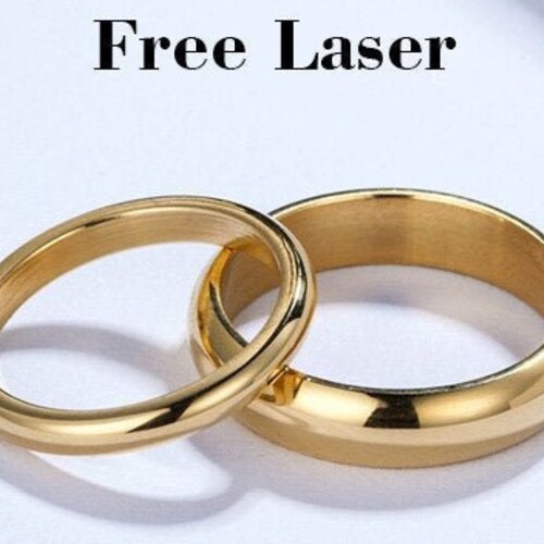 Gold Promise Rings for Couples Resin Dandelion Ring Friendship - Etsy