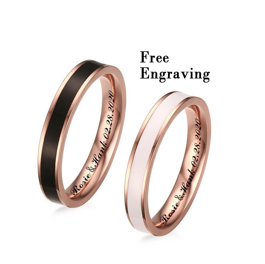 Promise Rings for Couplescouple Ringsmatching Rings for - Etsy