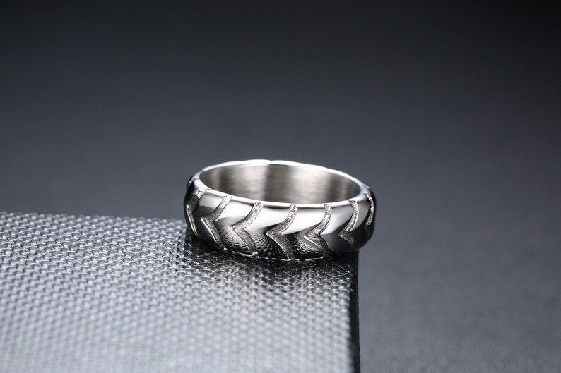 6mm Stainless Steel Tyre Ringmen Promise Rings Promise Ring - Etsy