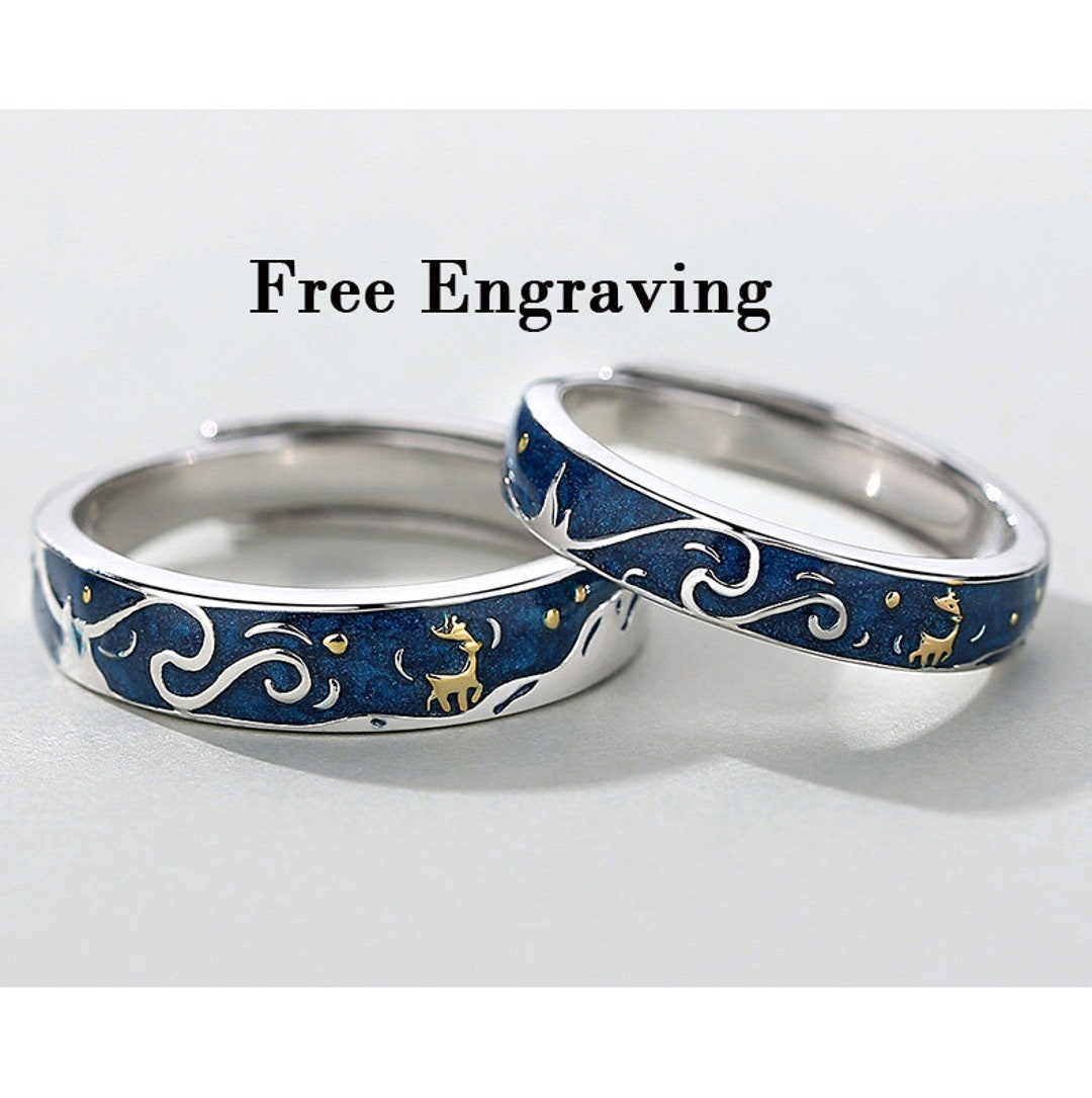 Promise Rings for Couples,matching Promise Rings - Etsy