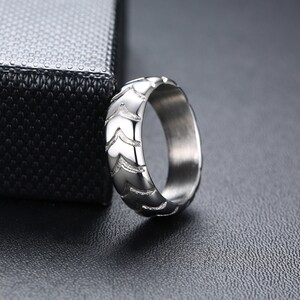 6mm Stainless Steel Tyre Ringmen Promise Rings Promise Ring - Etsy