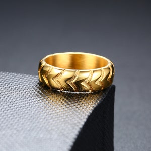 6mm Stainless Steel Tyre Ringmen Promise Rings Promise Ring - Etsy