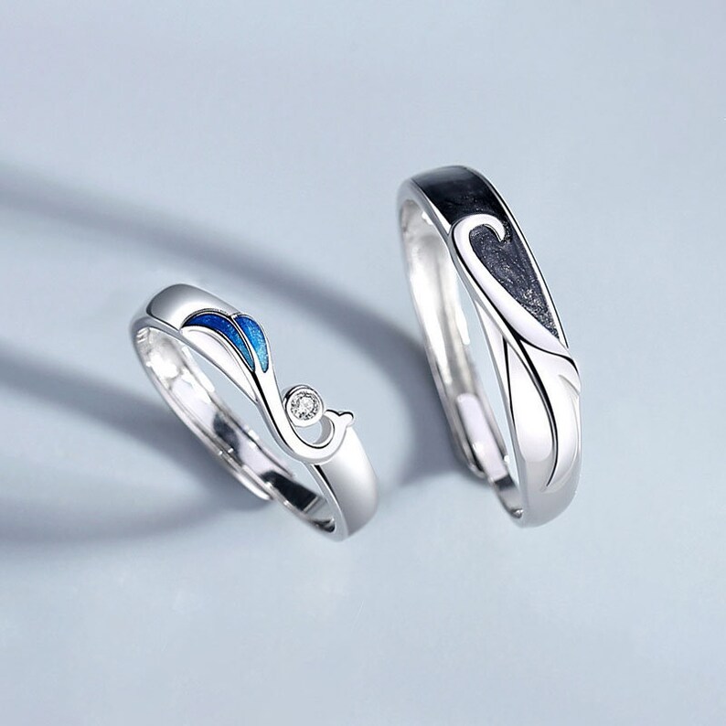 Promise Rings for Couples Matching Couple Rings Couple Rings - Etsy