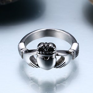 Irish Cladda Ringcladdagh Ring Wedding Ring Woman - Etsy