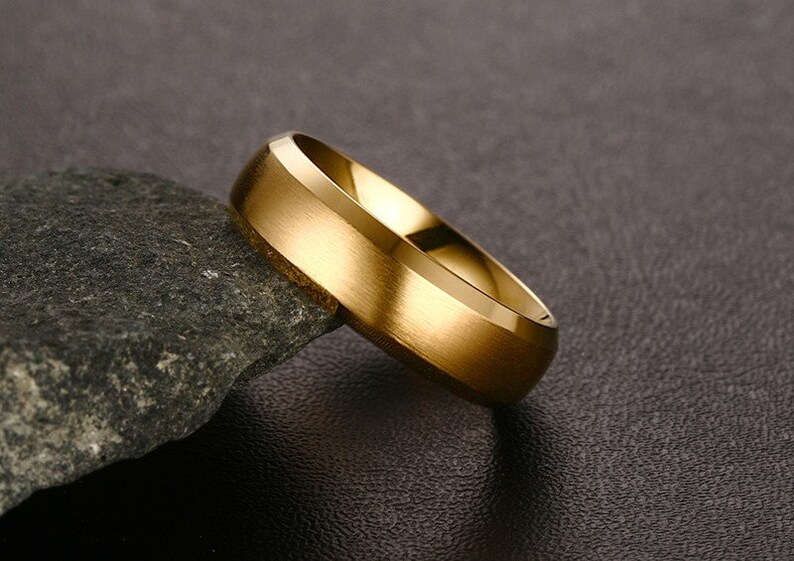 Japanese engraved rings | Etsy