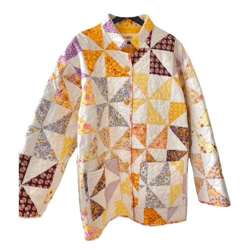 Patchwork Quilt Jacket - Etsy