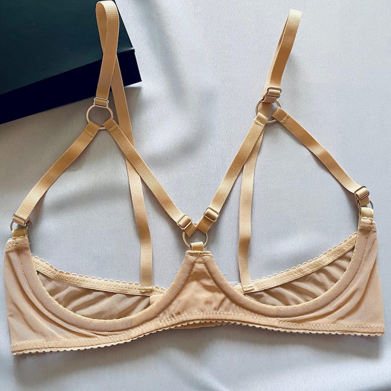 Open Cup Shelf Bras - Etsy