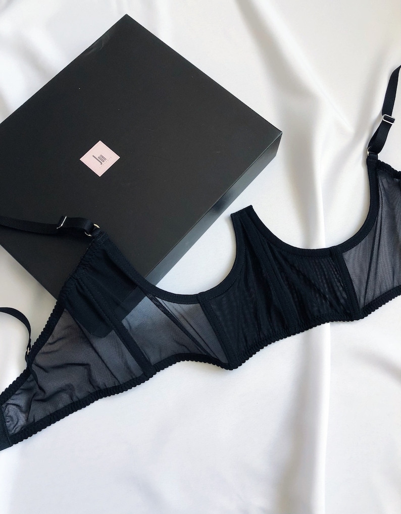 Open Cupless Bra, Sheer Bra, Cupless Lingerie, No Cup Bra, Cupless Bra ...