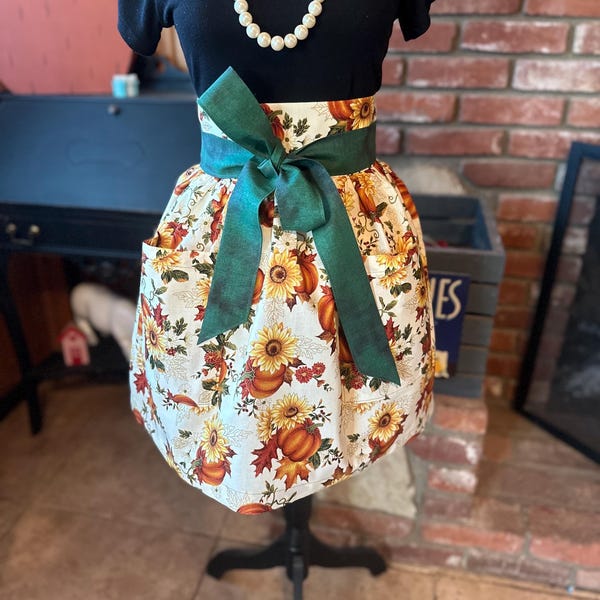 Fall Apron - Etsy