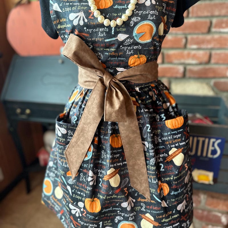 Thanksgiving Apron - Etsy