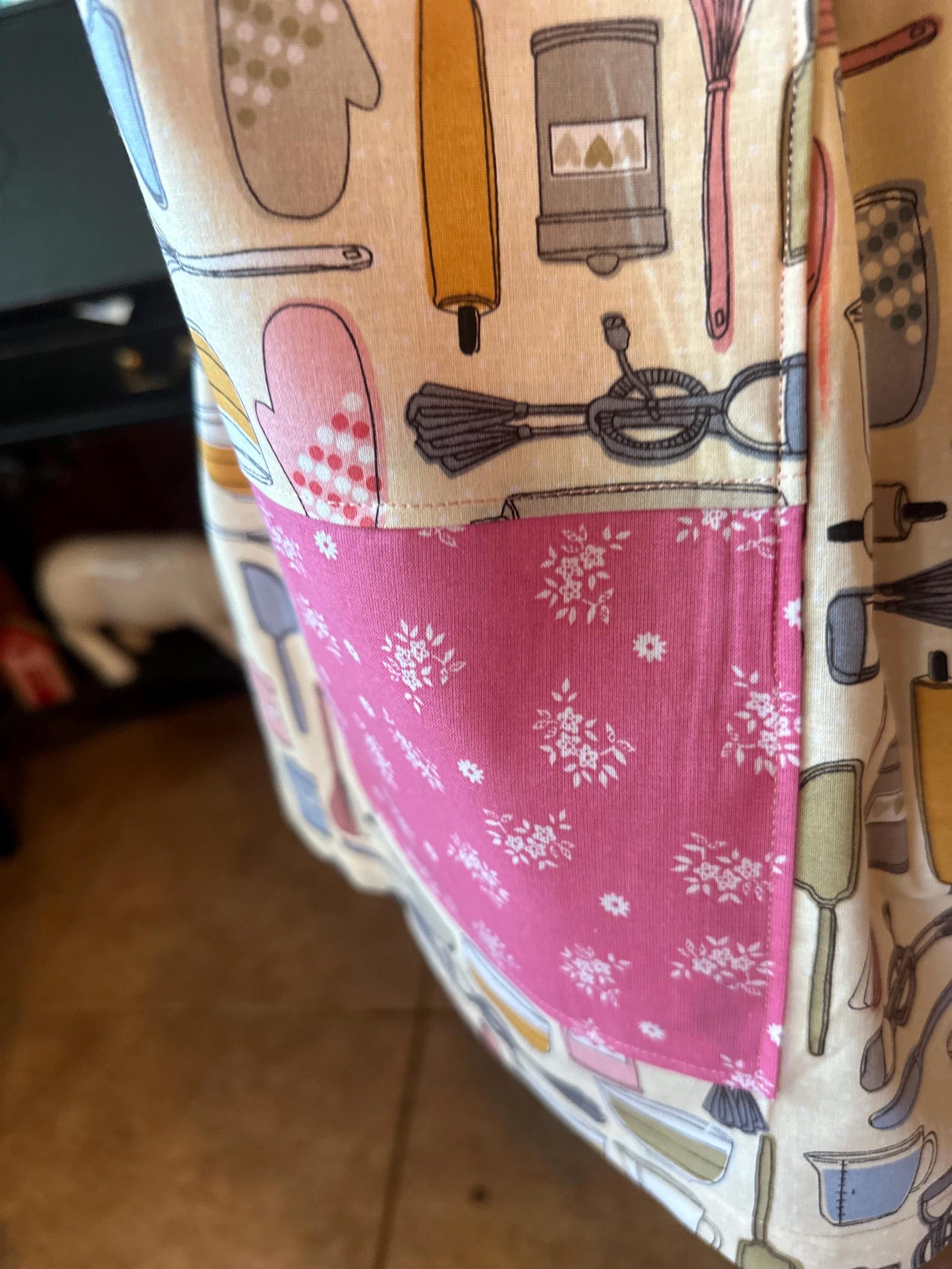 Charming Full Apron of Colorful Baking Accessories, Bakers Delight ...