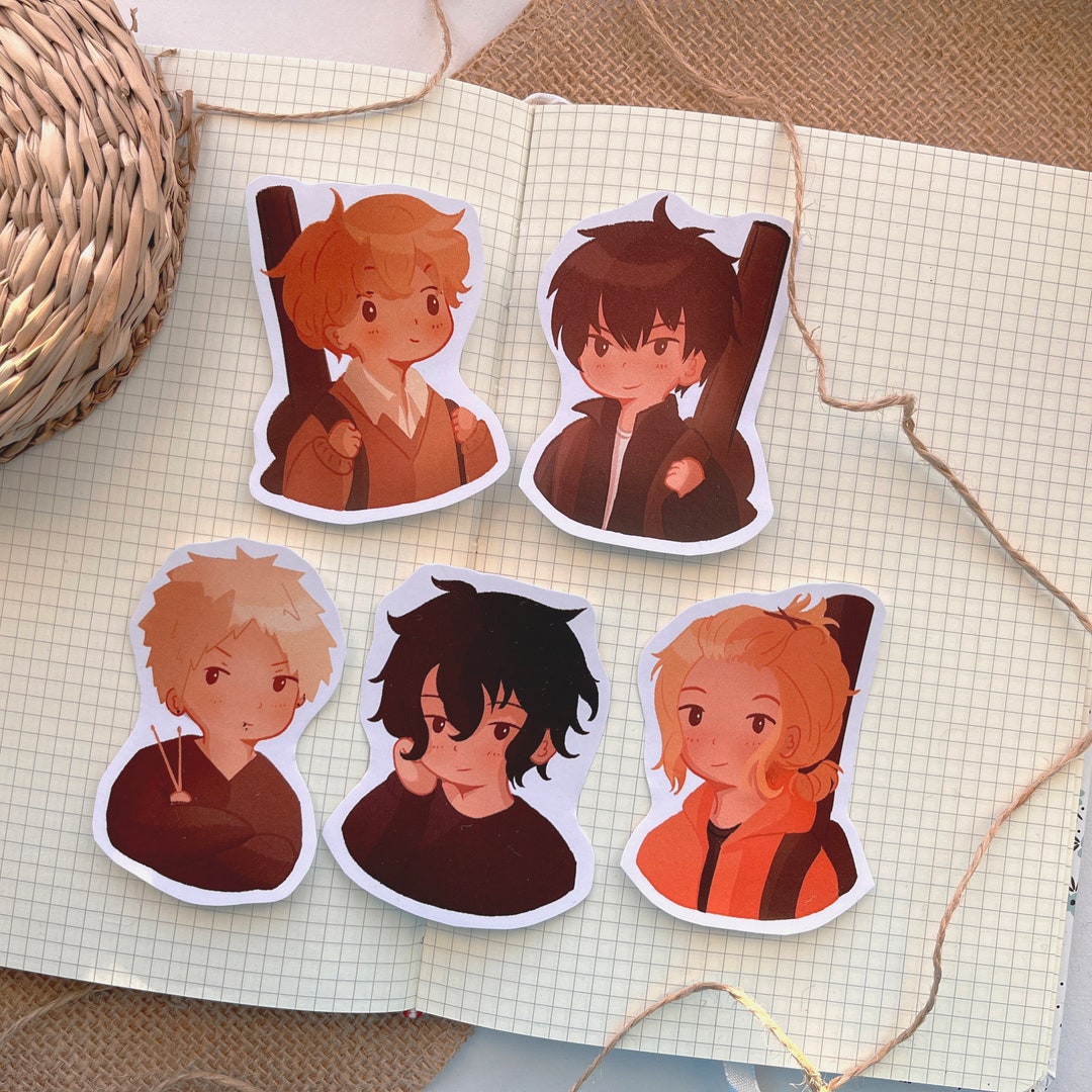 GIVEN STICKERS Anime Sticker | Mafuyu Uenoyama Kaji Haruki Ugetsu ...