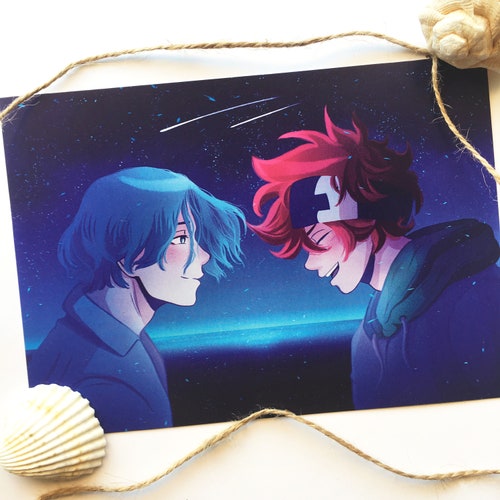 SK8 THE INFINITY Reki & Langa Print Matte - Etsy