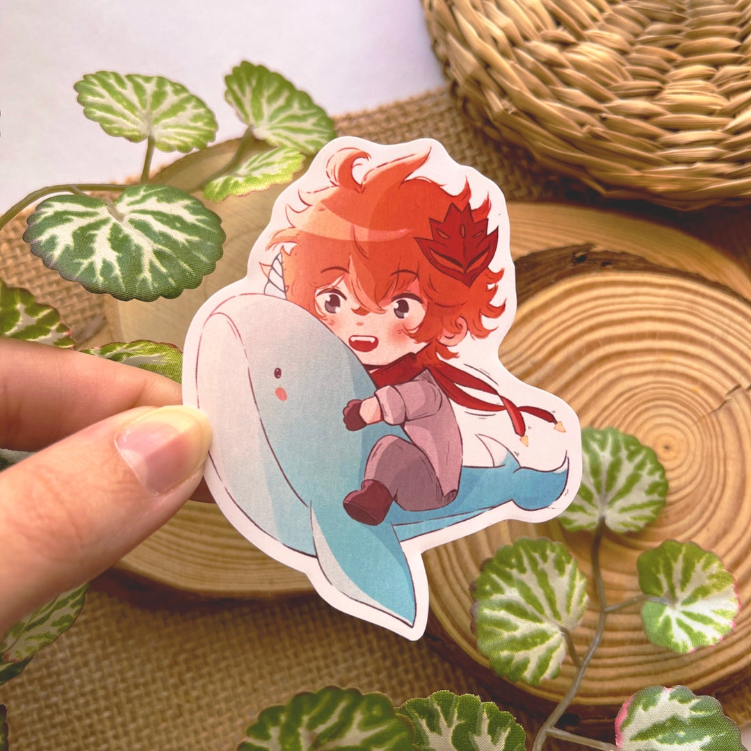 TARTAGLIA CHILDE STICKER Genshin Impact Stickers, Vinyl, Immpermeable ...