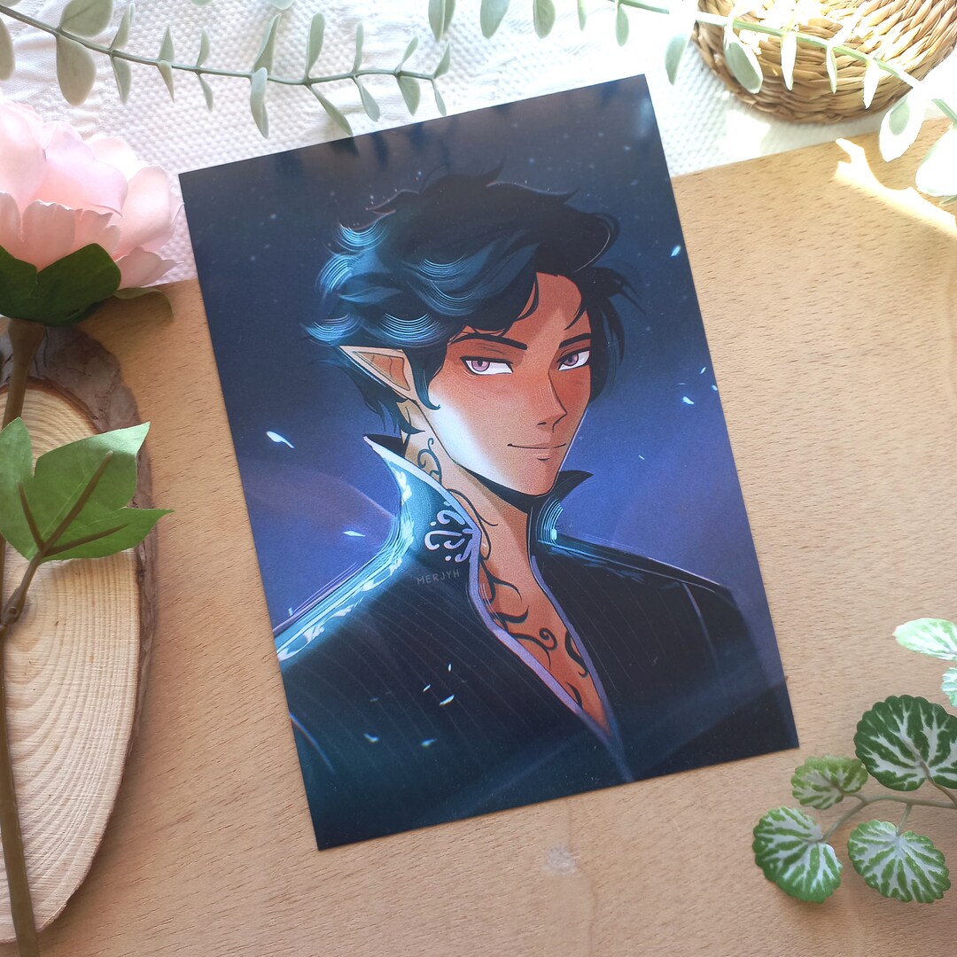 ACOTAR RHYSAND PRINT Book Velaris Bookmarker Book Read - Etsy