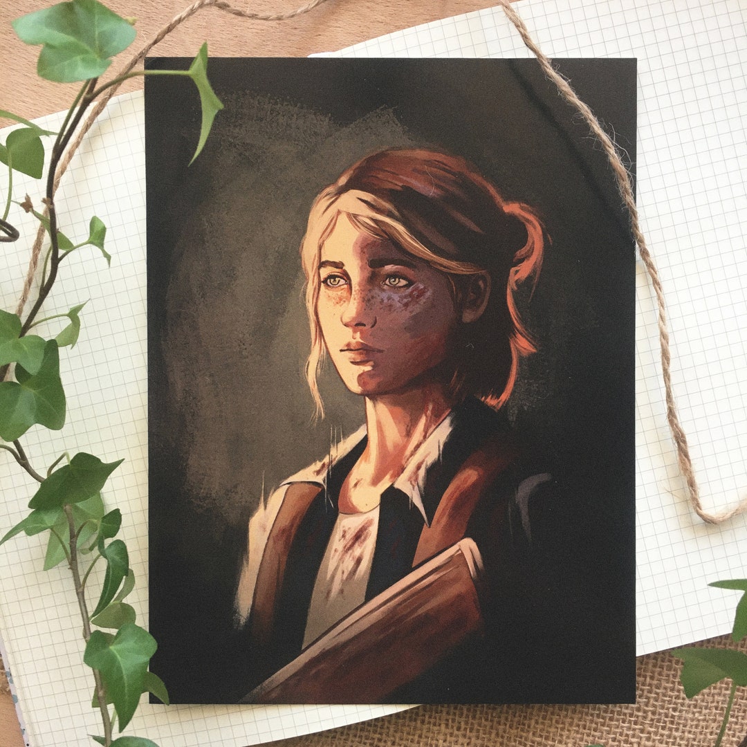 ELLIE TLOU II the Last of Us - Art Print, Joel, Abby, Tlou2, Tlou - Etsy