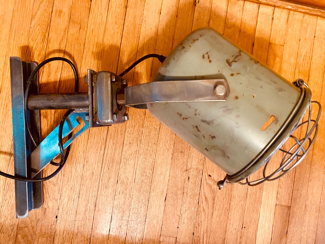 Repurposed Wall Mount Industrial Vintage Lights - Etsy