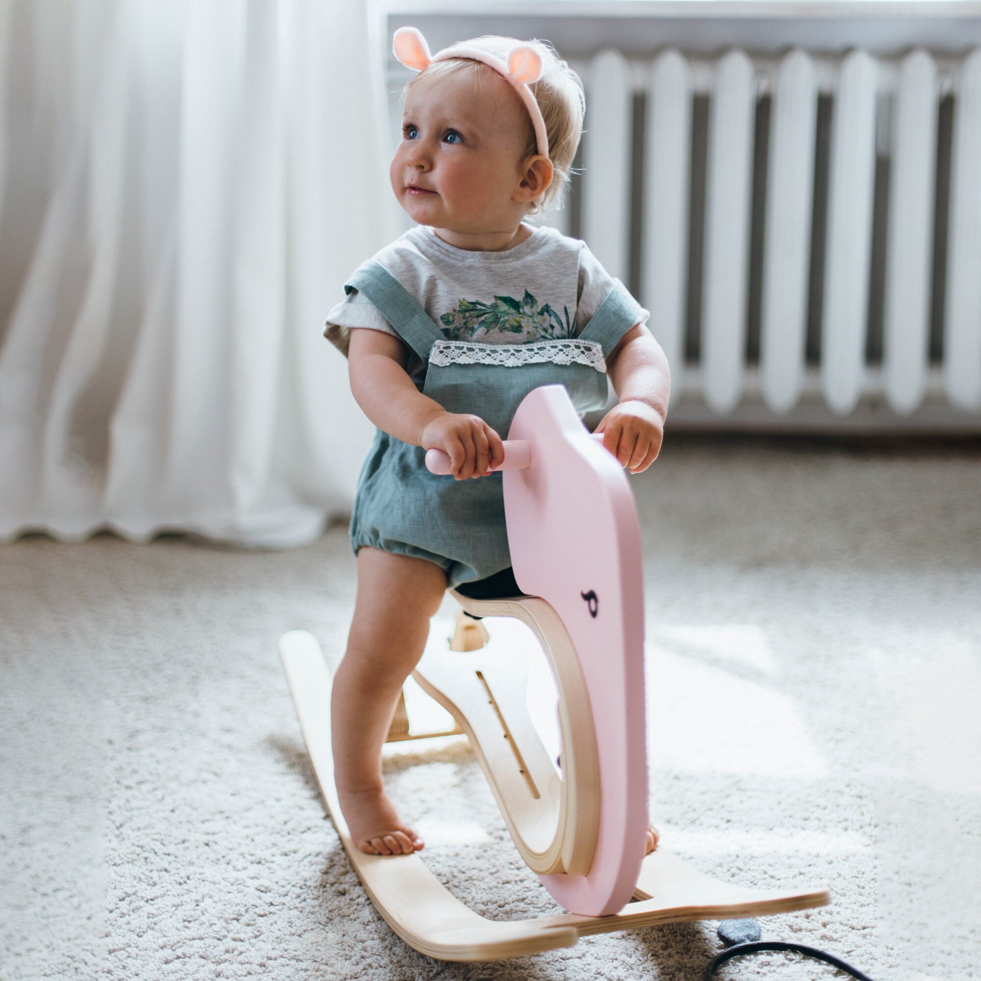 Rocking Elephant Rocking Toy Rocking Horse Baby Rocker - Etsy