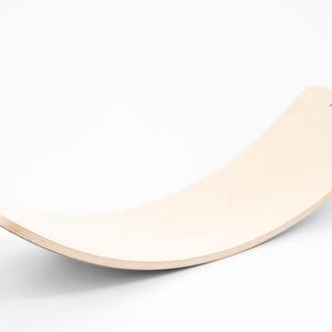 Wooden Montessori Balance Board, Waldorf, Curvy Board, Rocker Board ...