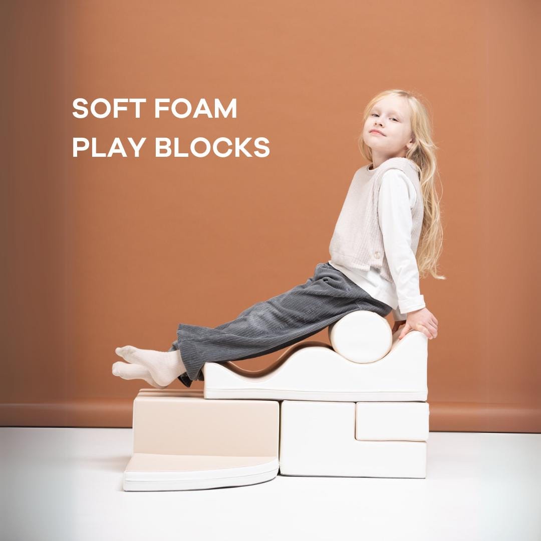 Soft Play Blocks for Kids, Soft Play Blocks Toddler, Soft Play Foam ...