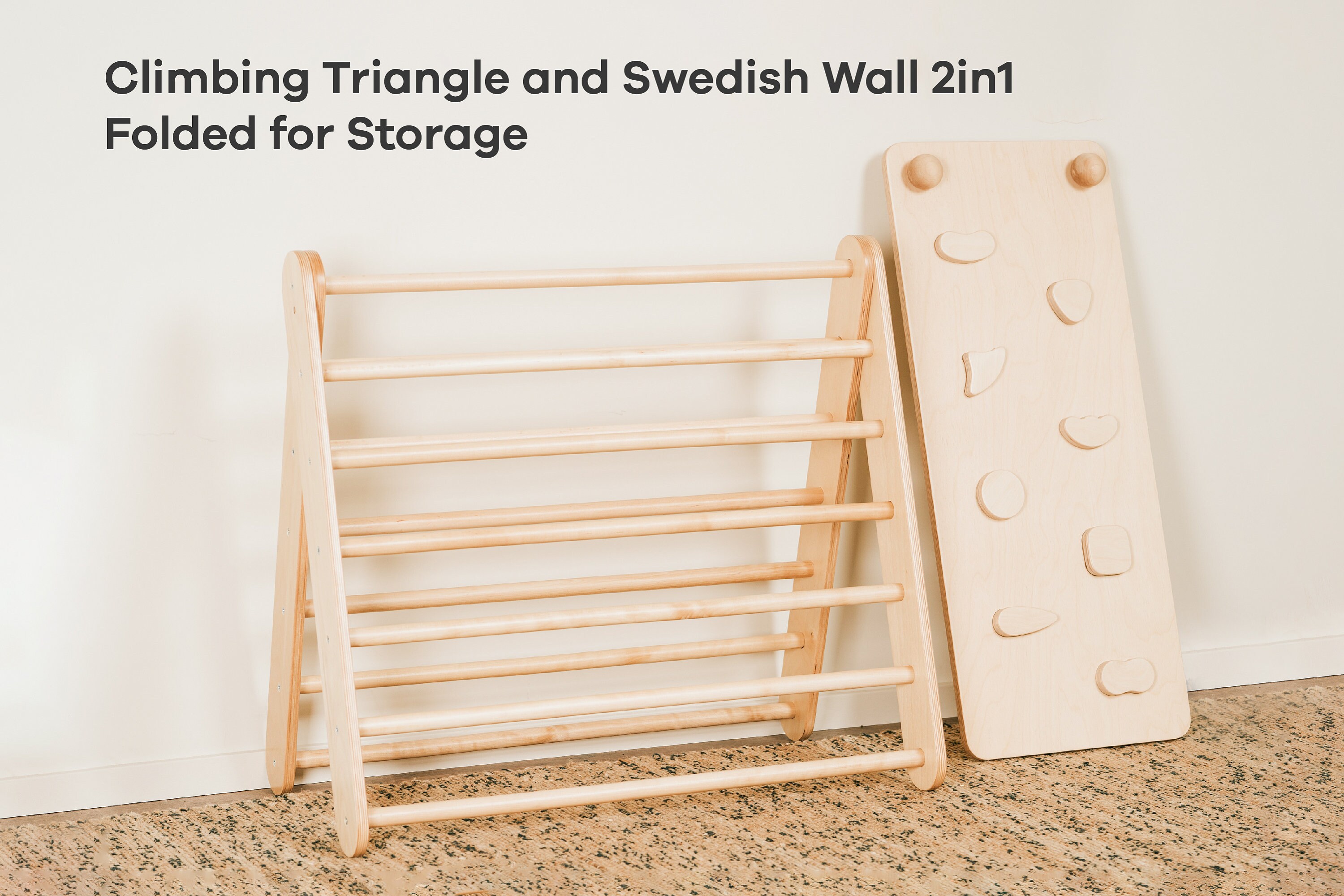 Climbing Triangle With Ramp That Can Be Transformed Into a - Etsy UK