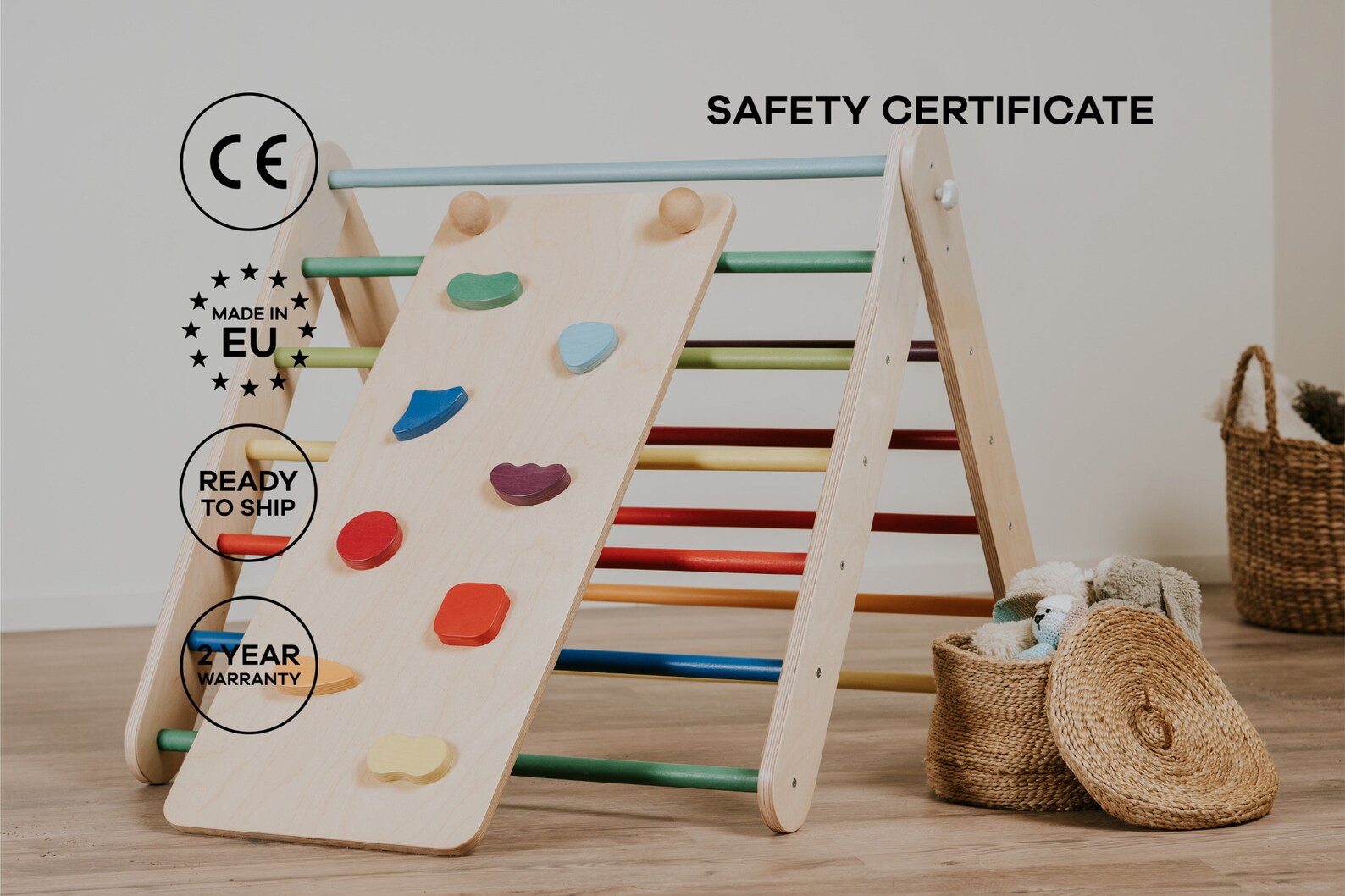 Climbing Triangle Montessori Climber Climbing Triangle Set - Etsy